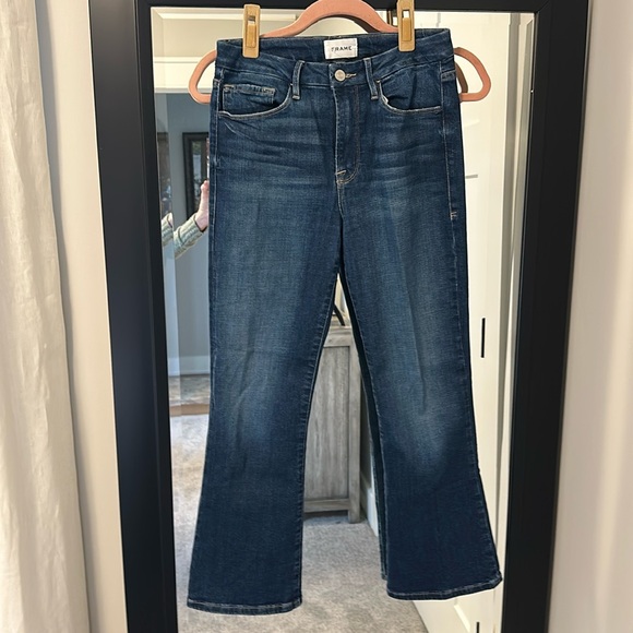 Frame Denim | Jeans | Frame Le Crop Mini Boot Jeans | Poshmark